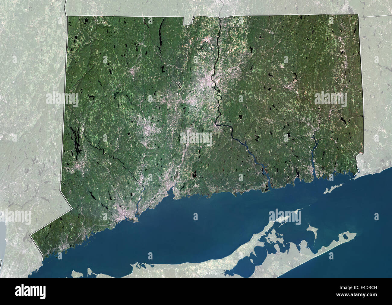 Where Is Connecticut On The United States Map - United States Map