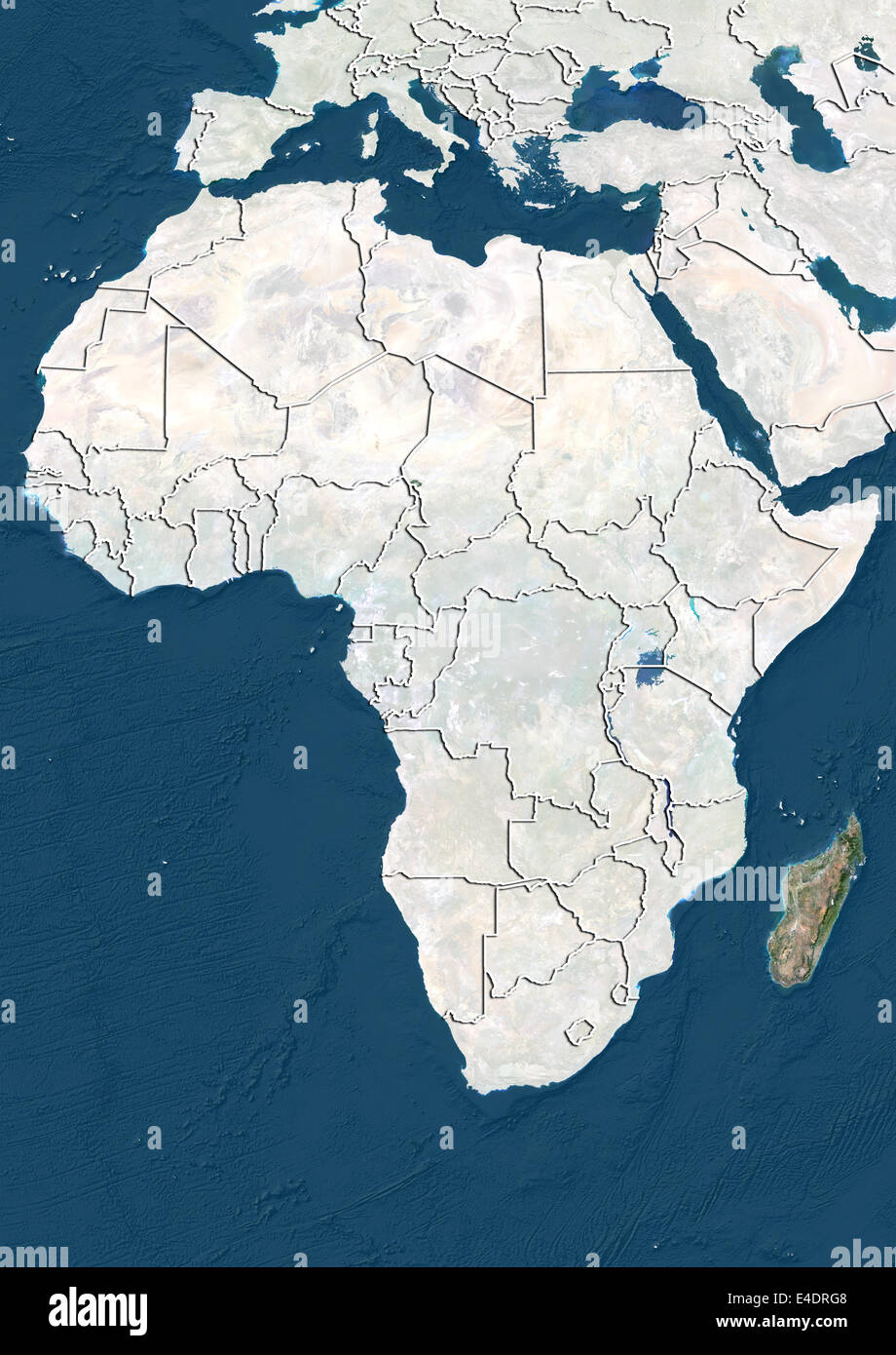 Madagascar relief map hi-res stock photography and images - Alamy