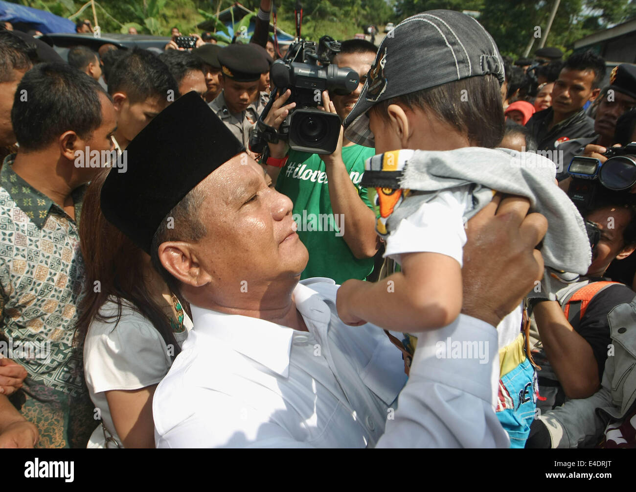 Bogor, West Java, Indonesia. 9th July, 2014. Presidential candidate ...