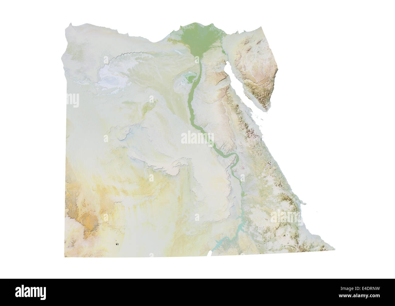 Map satellite geography egypt hi-res stock photography and images - Alamy