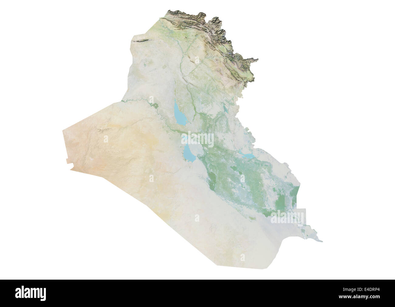 Iraq Map High Resolution Stock Photography and Images - Alamy
