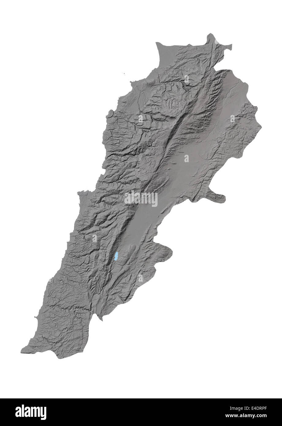 Map satellite geography lebanon hi-res stock photography and images - Alamy