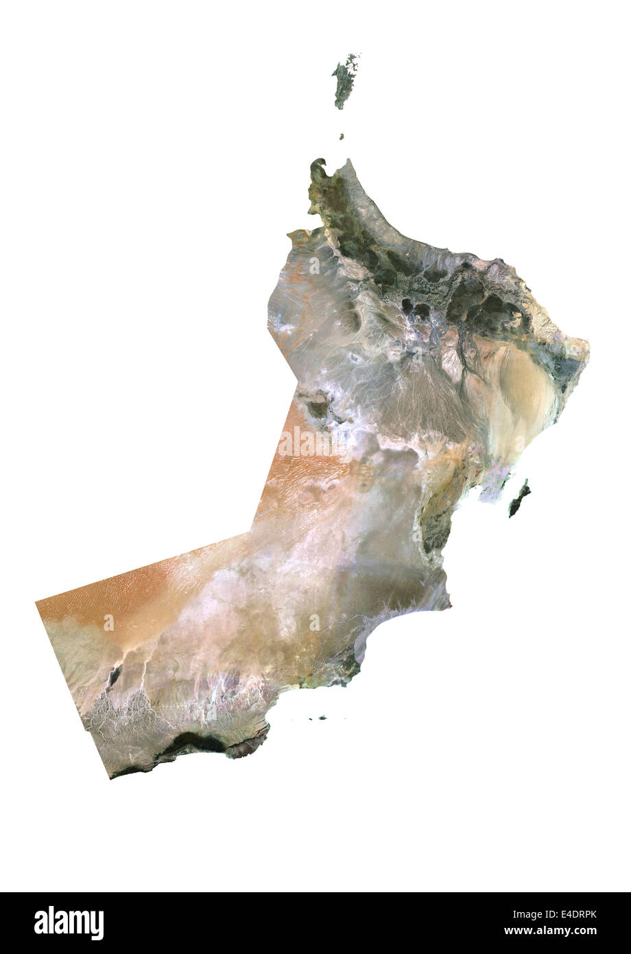 Oman relief map hi-res stock photography and images - Alamy