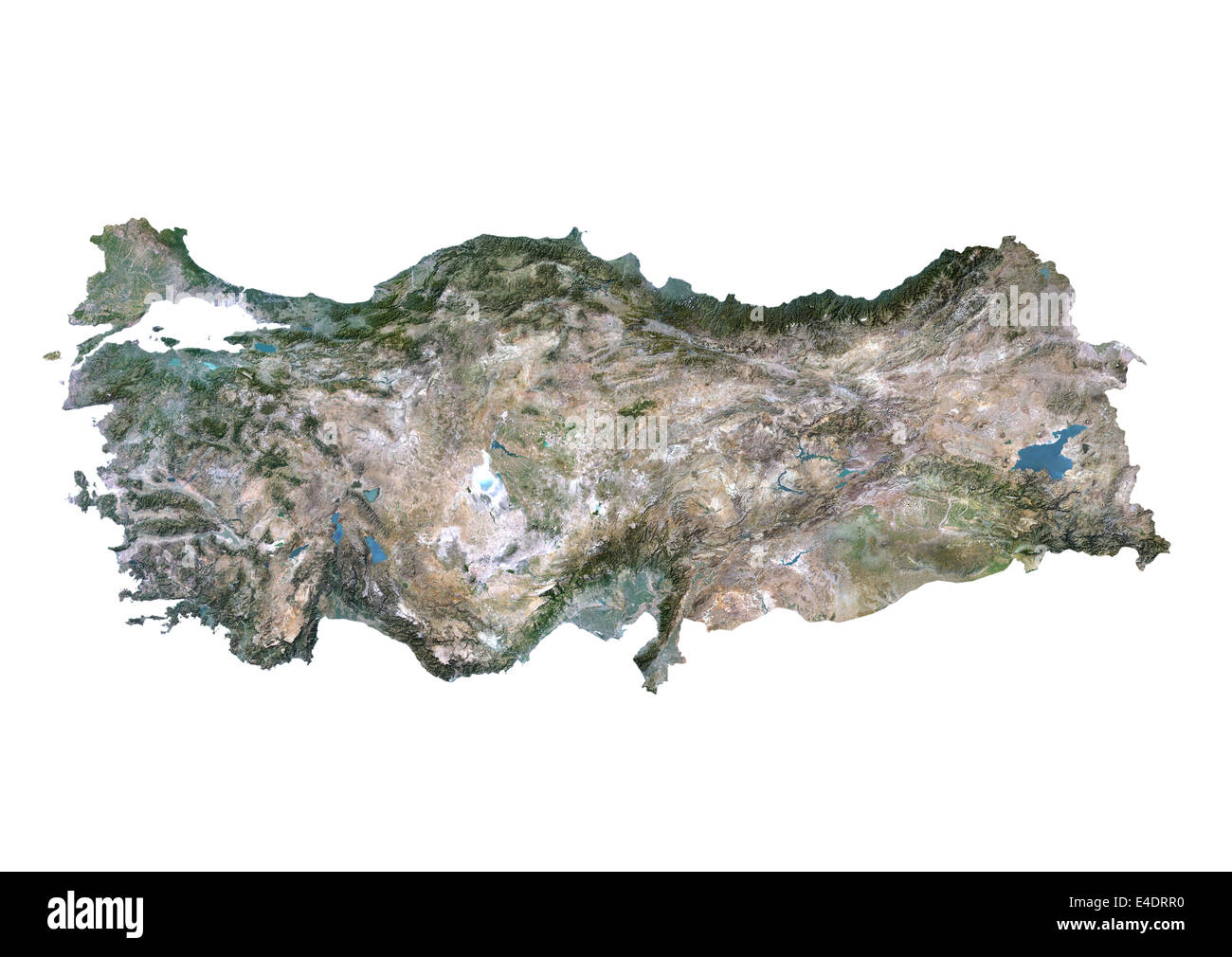 Turkey satellite image hi-res stock photography and images - Alamy