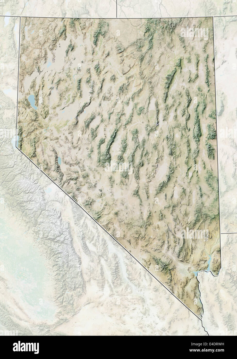 Satellite view las vegas nevada hi-res stock photography and images - Alamy