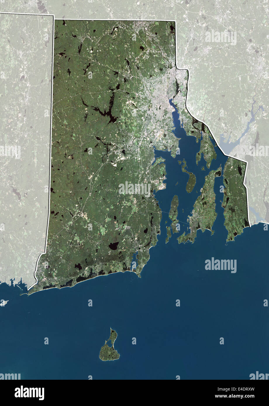 Providence rhode island map hi-res stock photography and images - Alamy