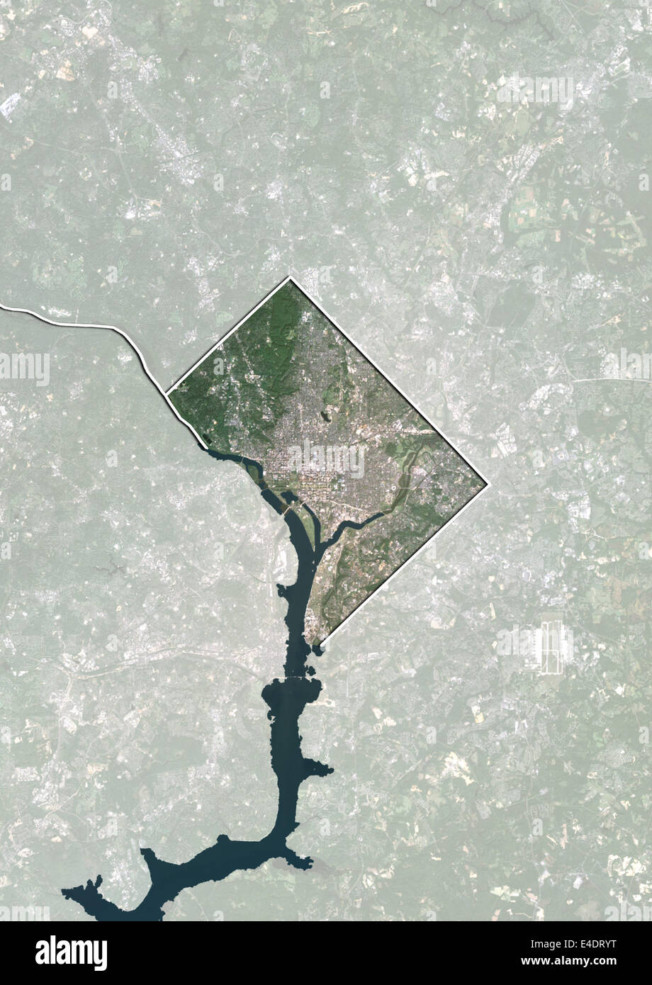 United state washington satellite image hi-res stock photography and ...