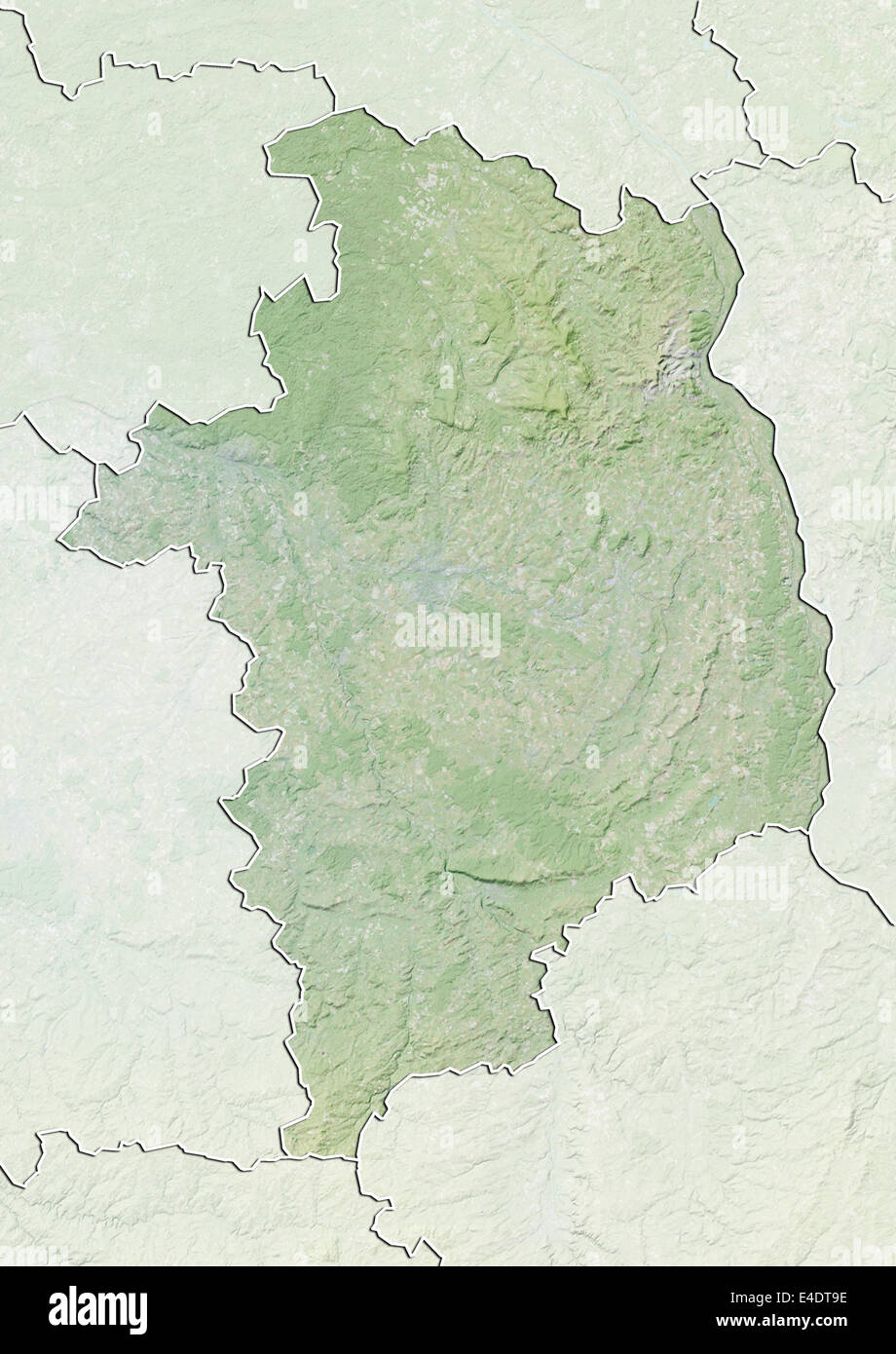 Map cher france hi-res stock photography and images - Alamy