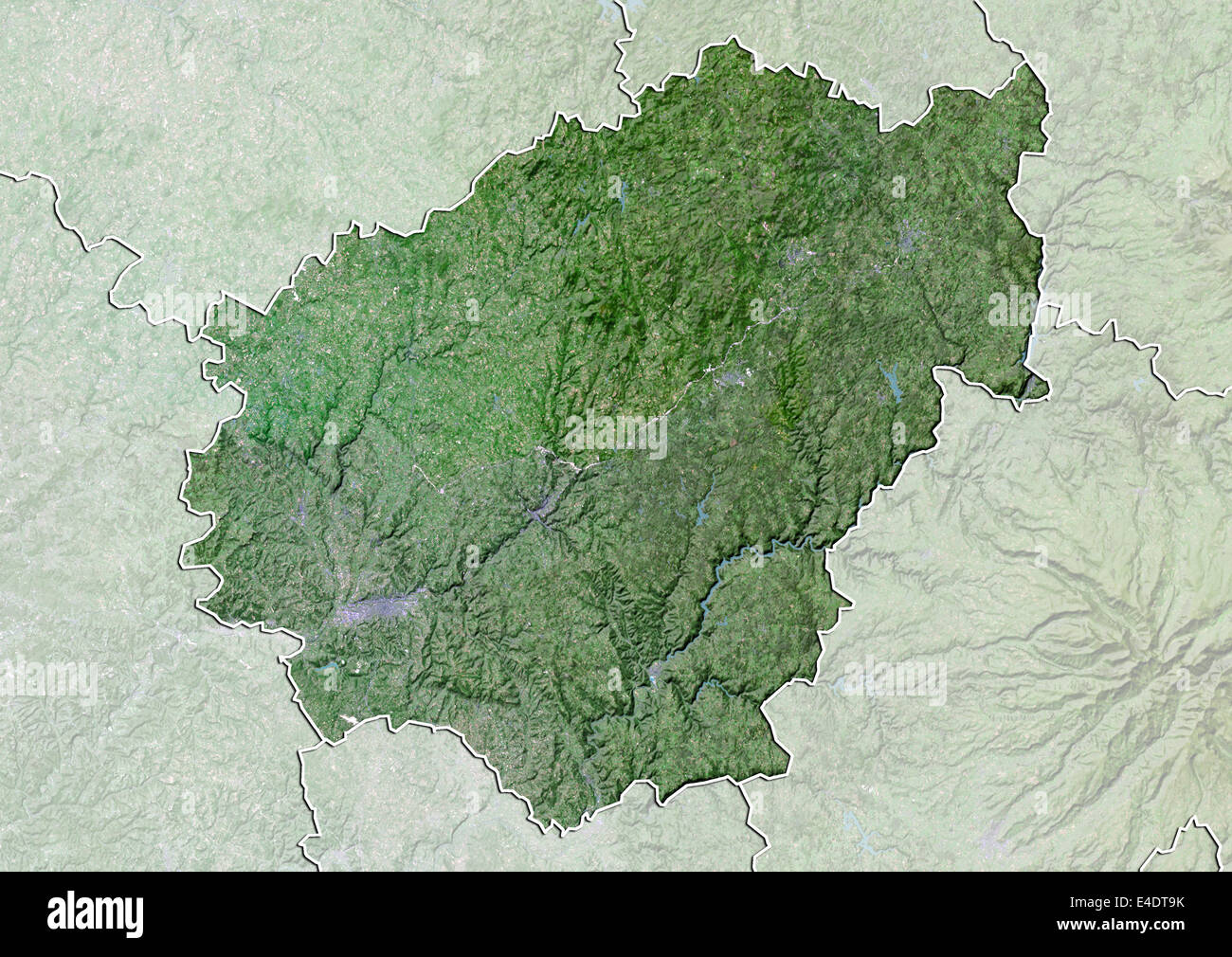Map of correze hi-res stock photography and images - Alamy
