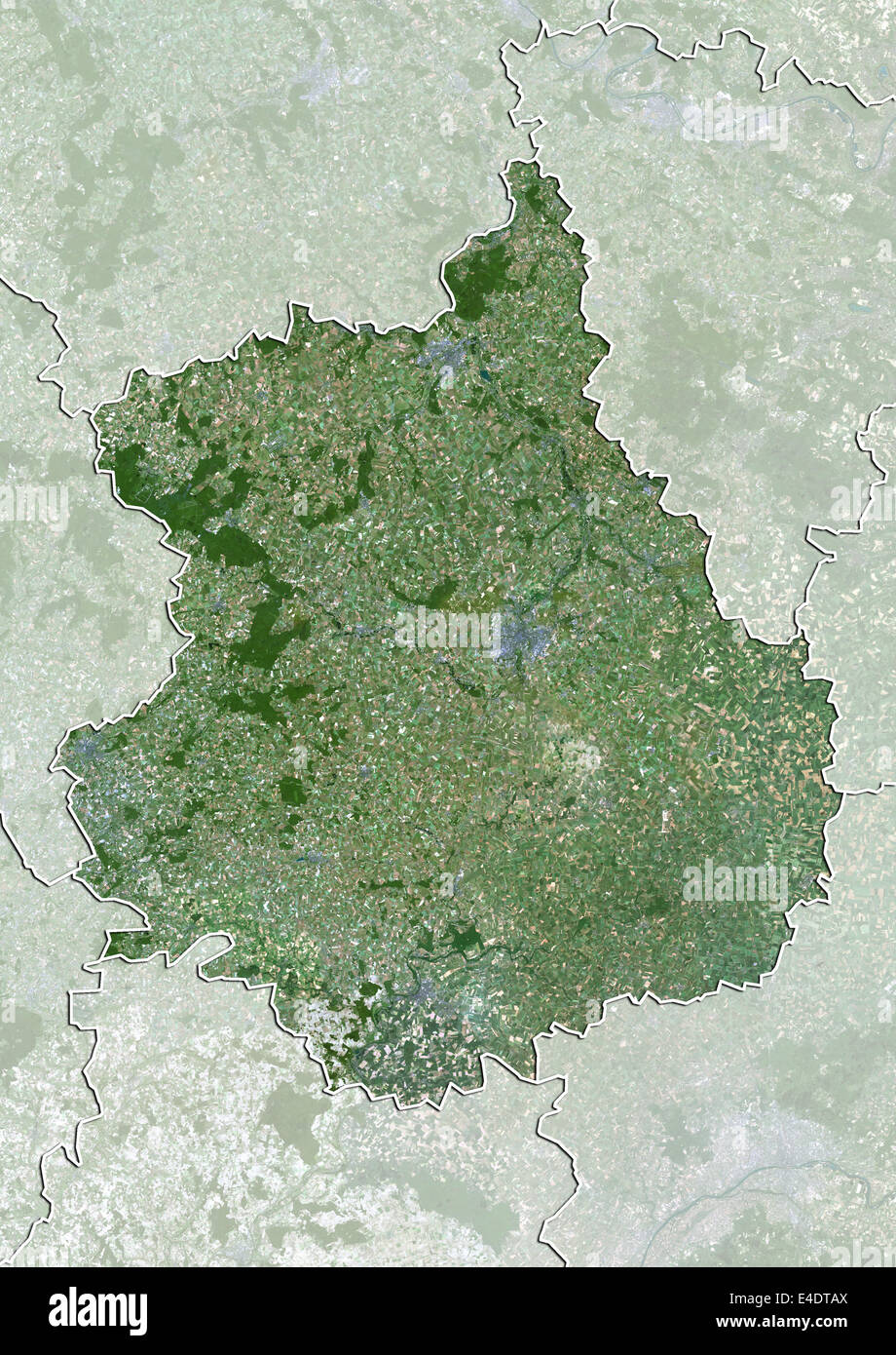 Map of chartres hi-res stock photography and images - Alamy