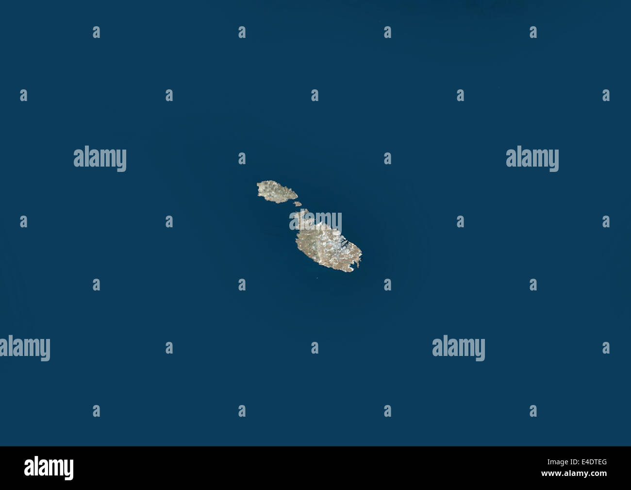 Malta From Space, Europe. Satellite view of Malta. This image was ...