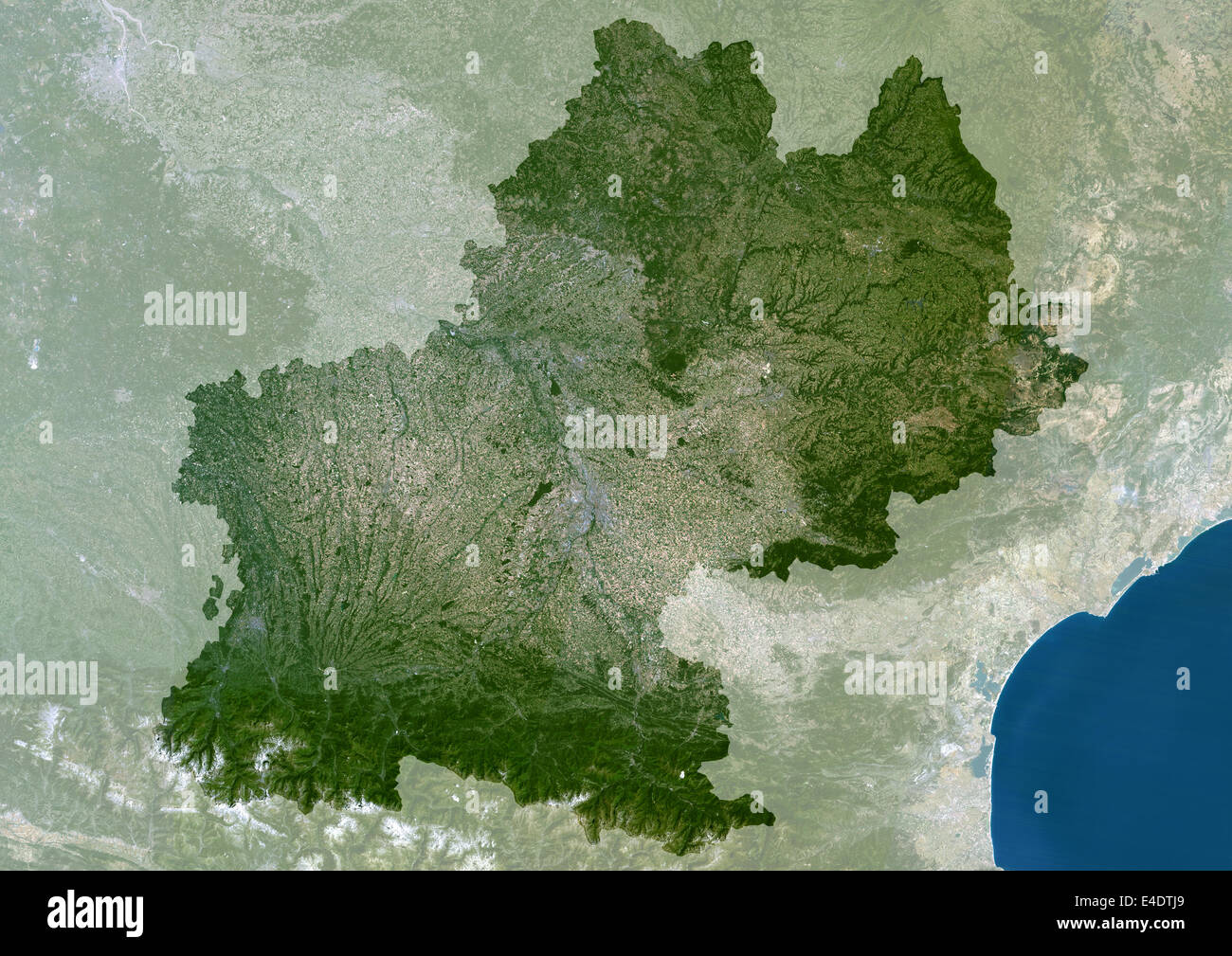 Map of ariege hi-res stock photography and images - Alamy