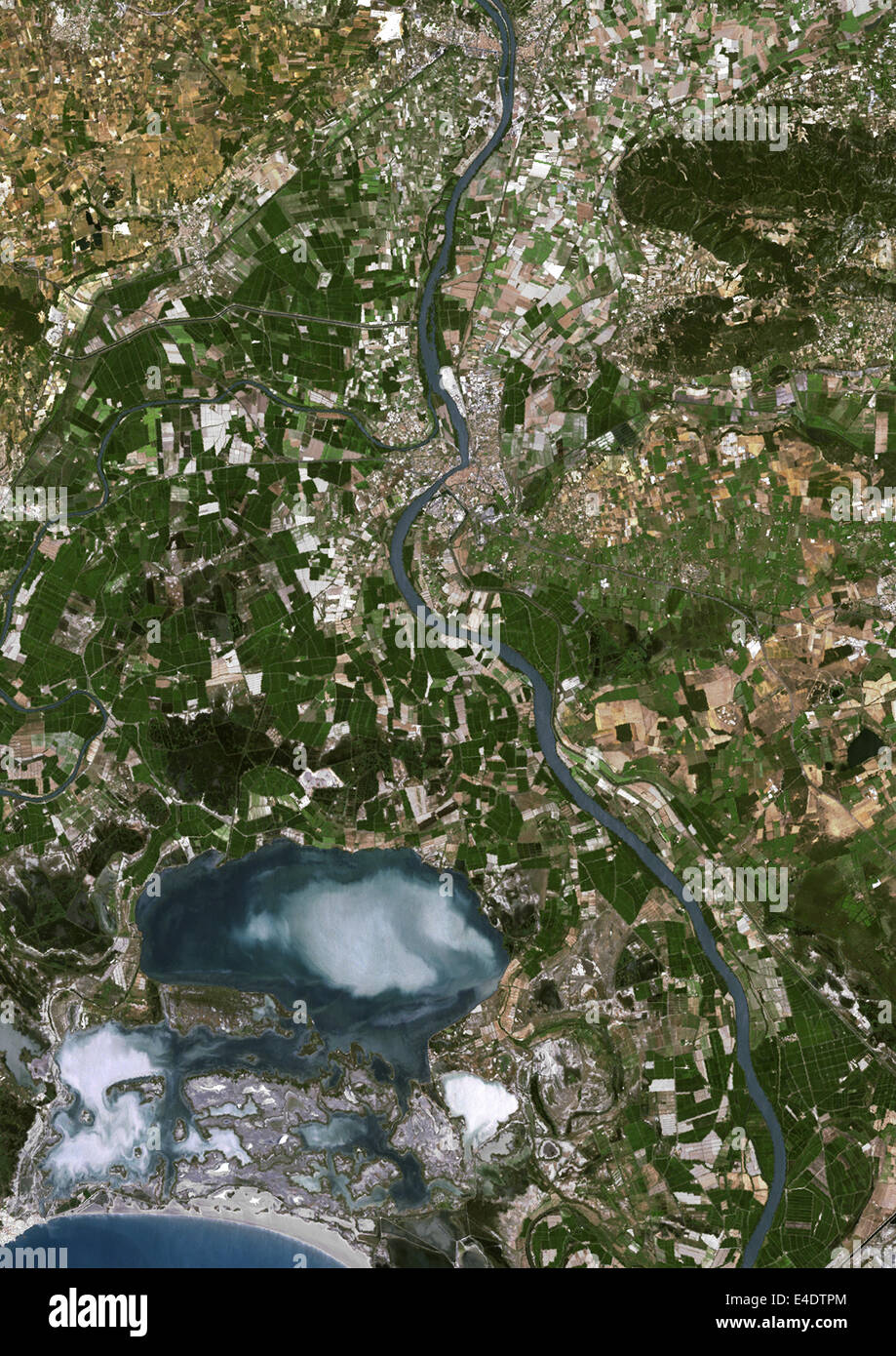 Map of arles bouches du rhône hi-res stock photography and images - Alamy