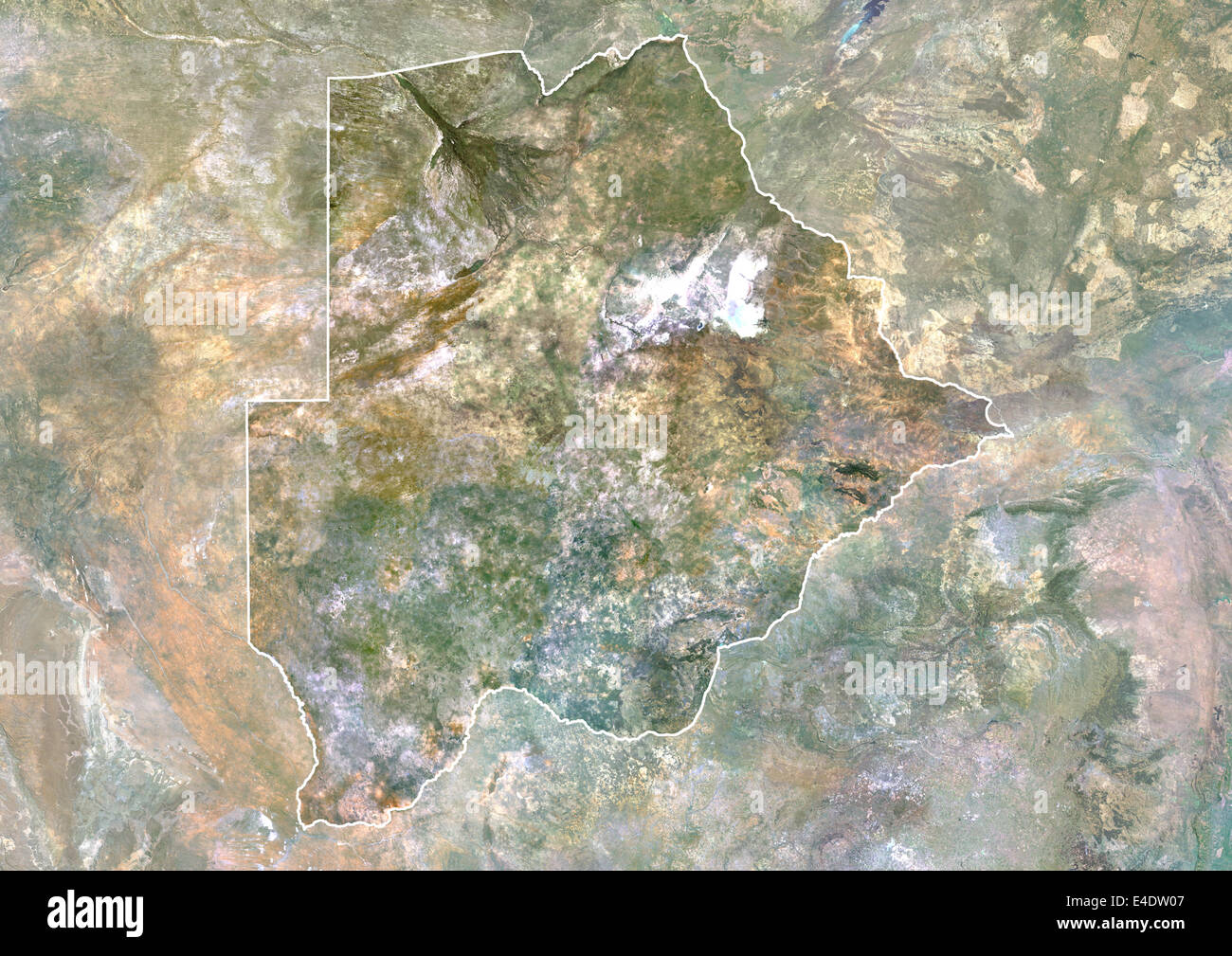 Map of gaborone hi-res stock photography and images - Alamy