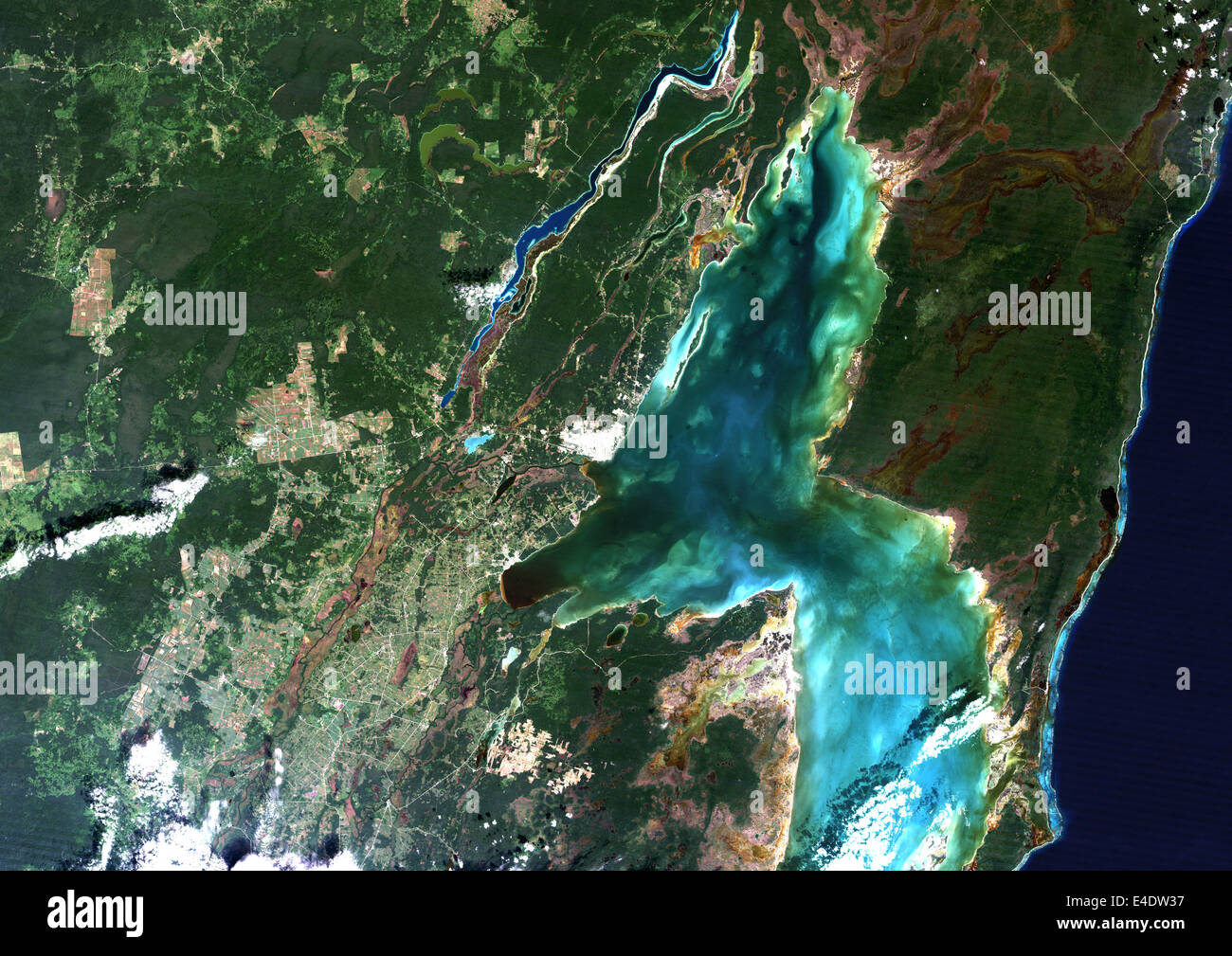 Chetumal map hi-res stock photography and images - Alamy