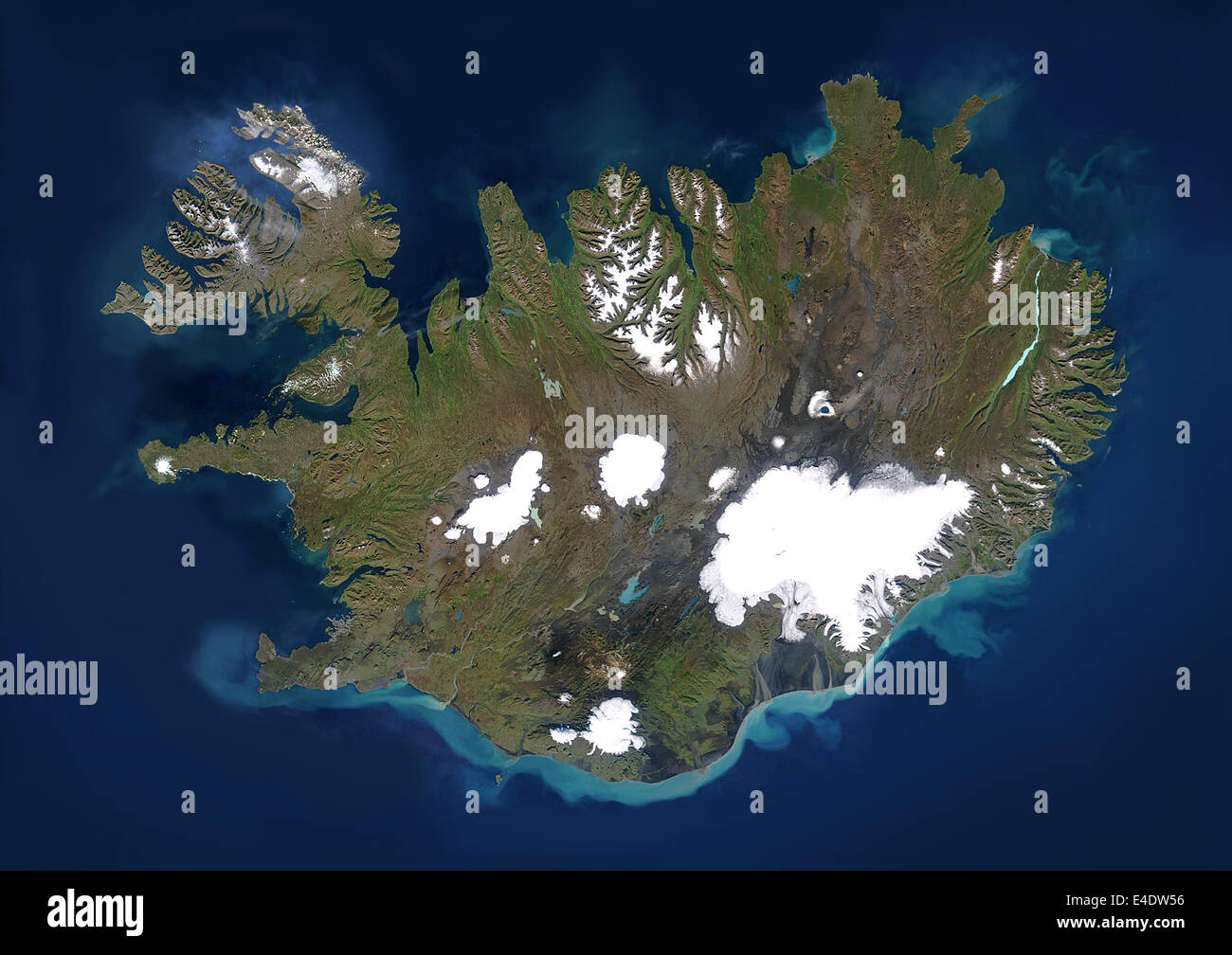 Country iceland map hi-res stock photography and images - Alamy