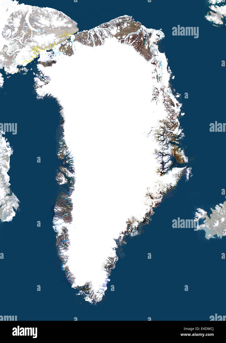 Greenland Political Map By Mapscom From Mapscom World Greenland