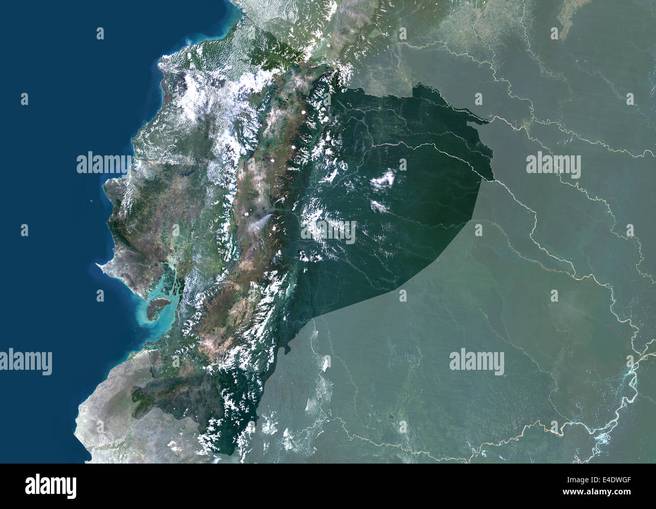 Map of quito hi-res stock photography and images - Alamy