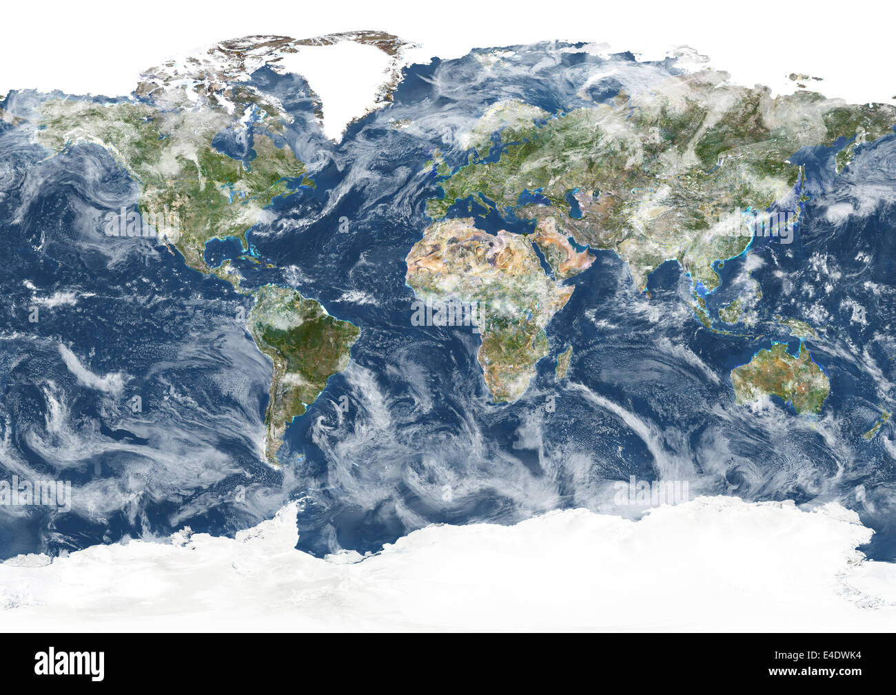 Antarctica satellite image hi-res stock photography and images - Alamy
