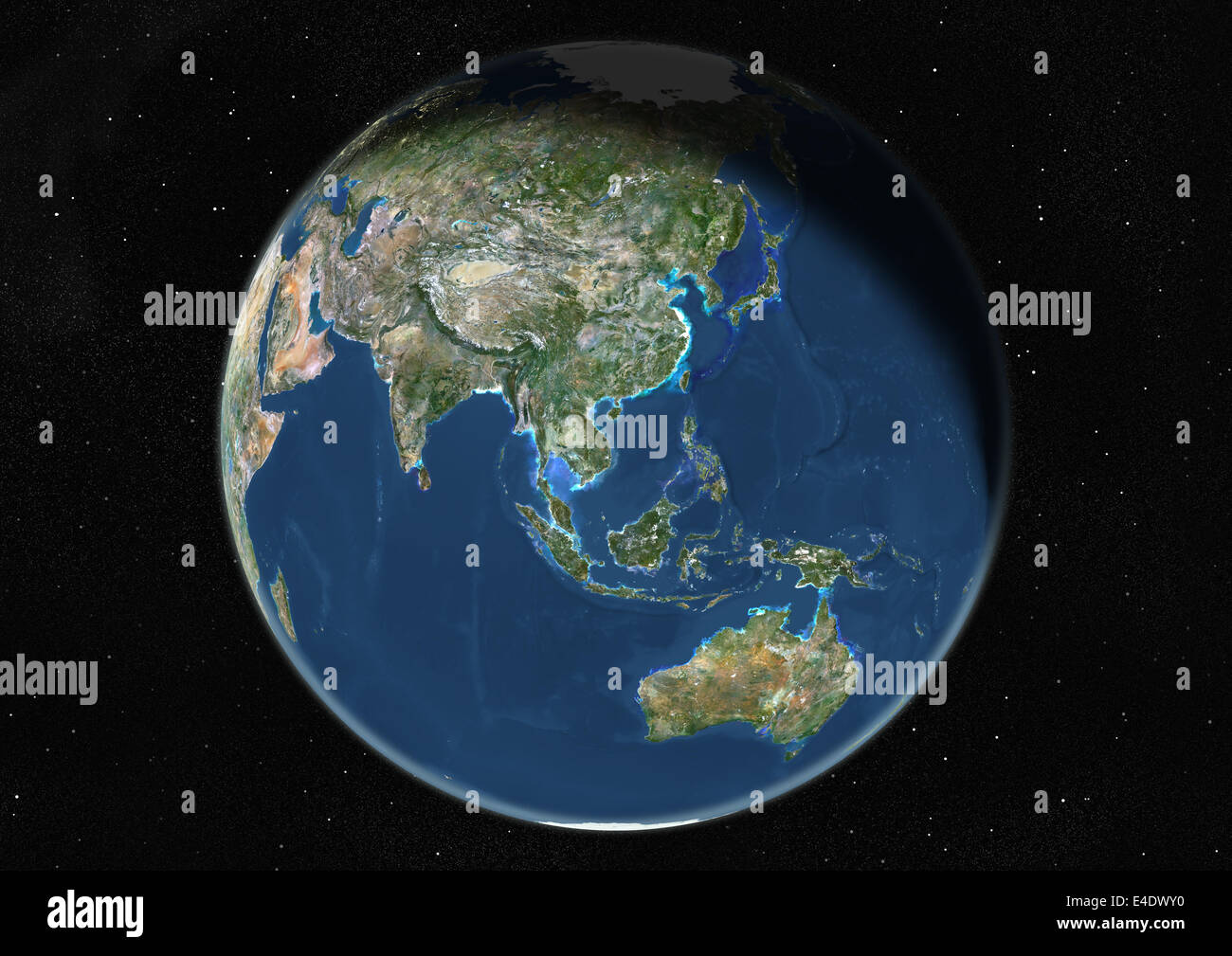 Satellite image asia indonesia earth hi-res stock photography and ...