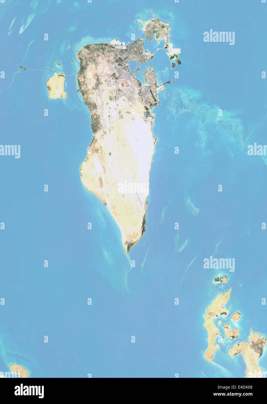 Map satellite geography bahrain hi-res stock photography and images - Alamy