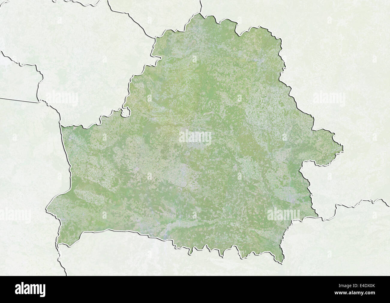 Belarus map geography hi-res stock photography and images - Alamy