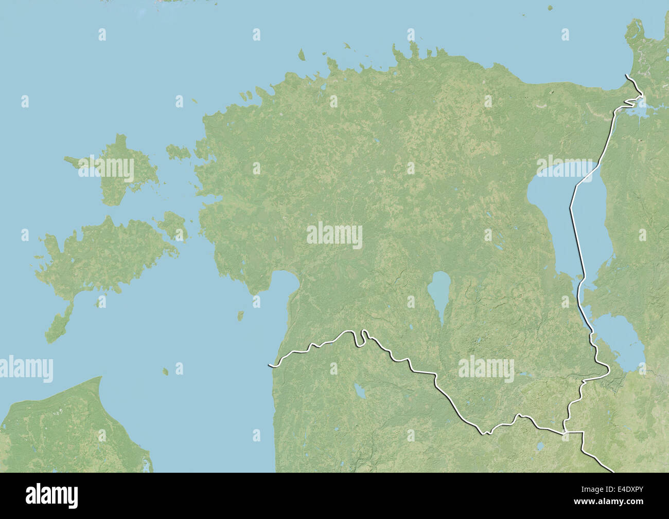 Estonia europe map hi-res stock photography and images - Alamy