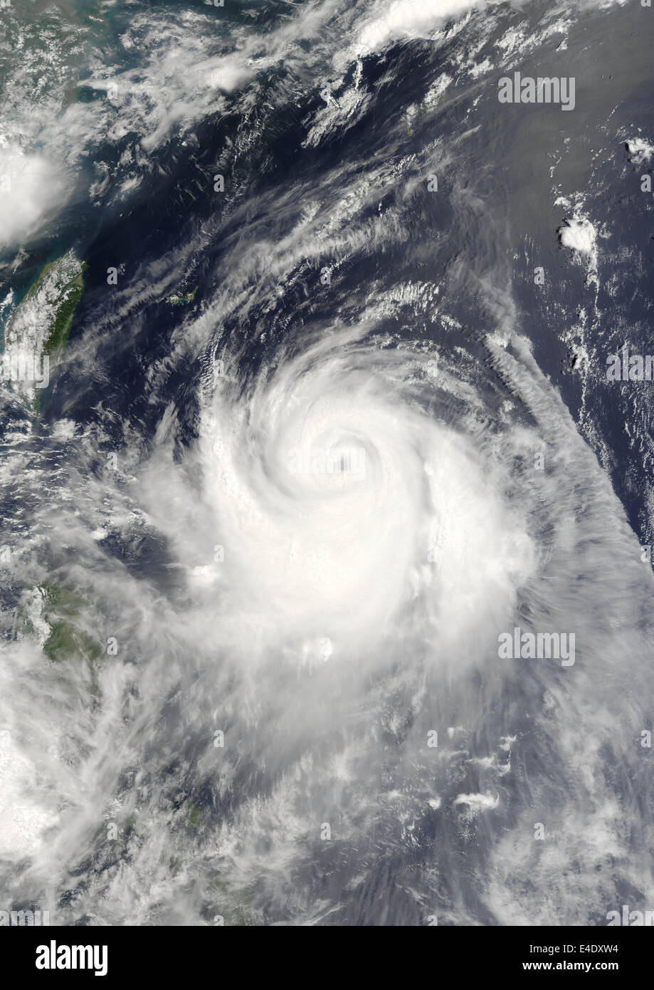Typhoon satellite image hi-res stock photography and images - Alamy