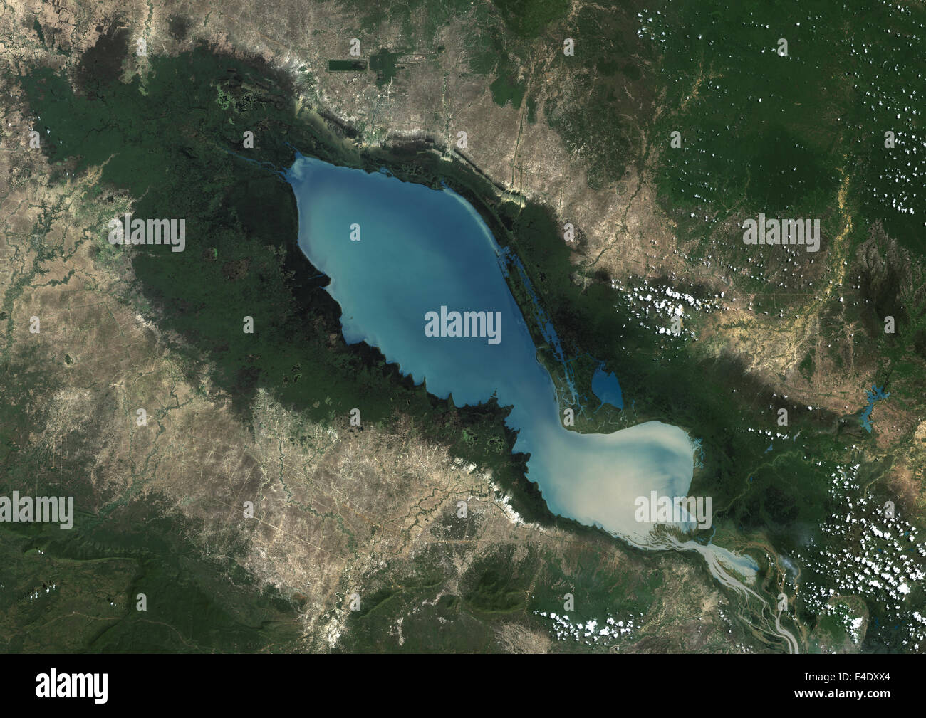 Tonle Sap Lake, Cambodia, True Colour Satellite Image. True colour ...