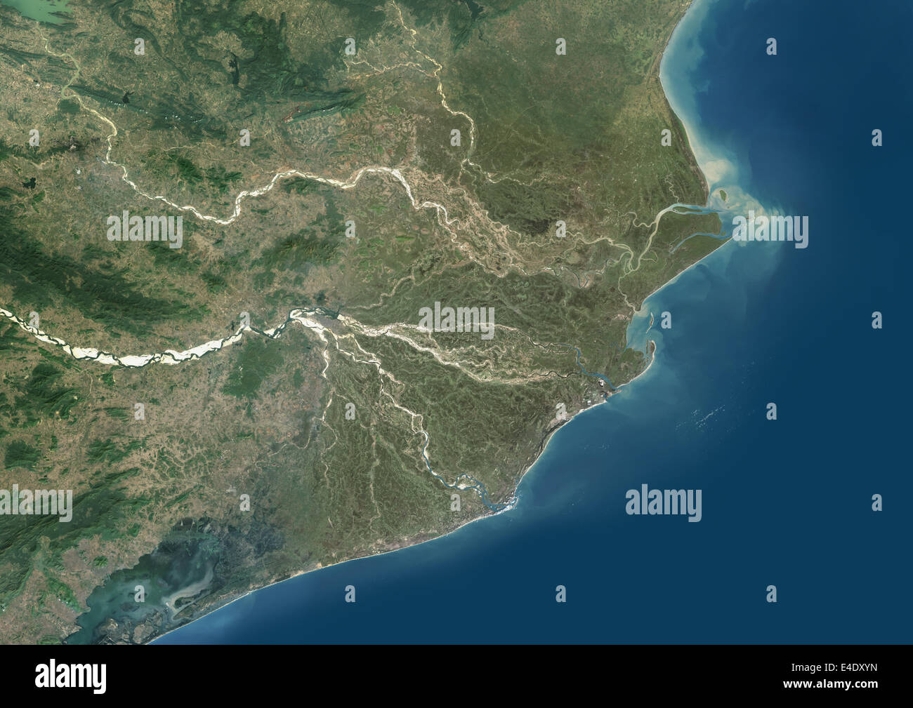 River delta satellite High Resolution Stock Photography and Images - Alamy