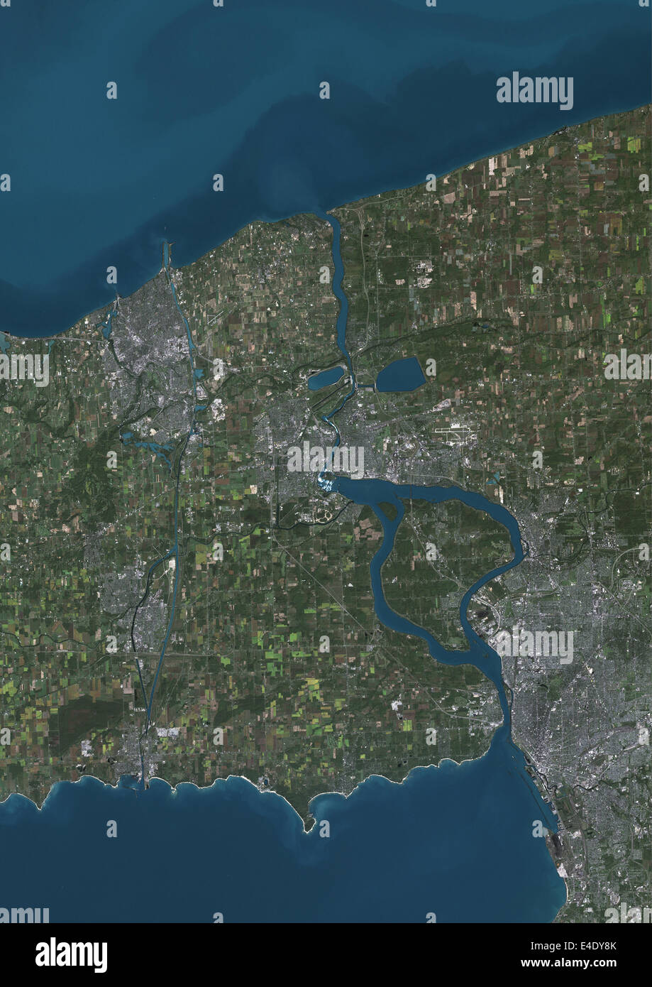 Niagara falls map High Resolution Stock Photography and Images - Alamy