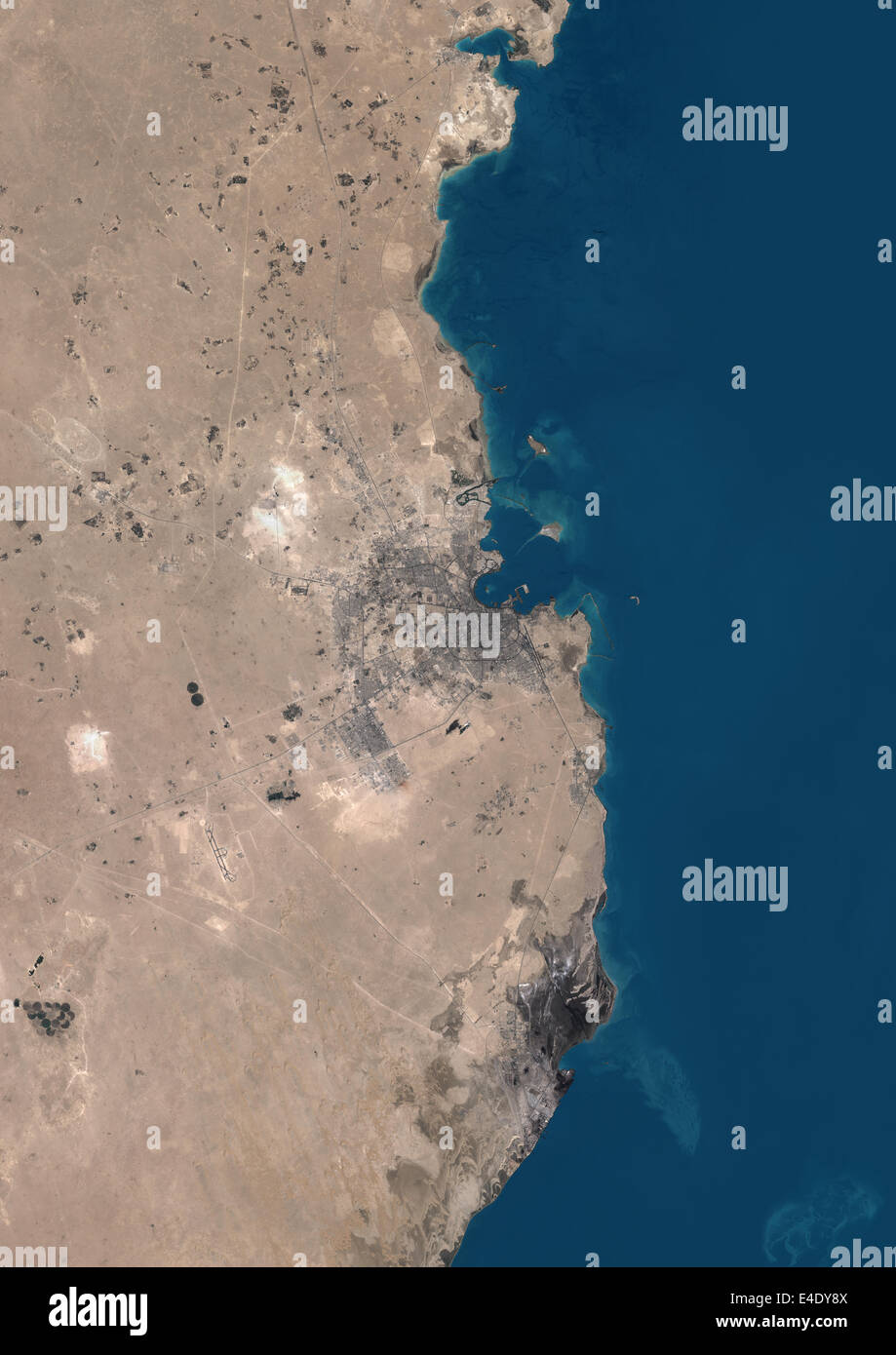 Doha map hi-res stock photography and images - Alamy