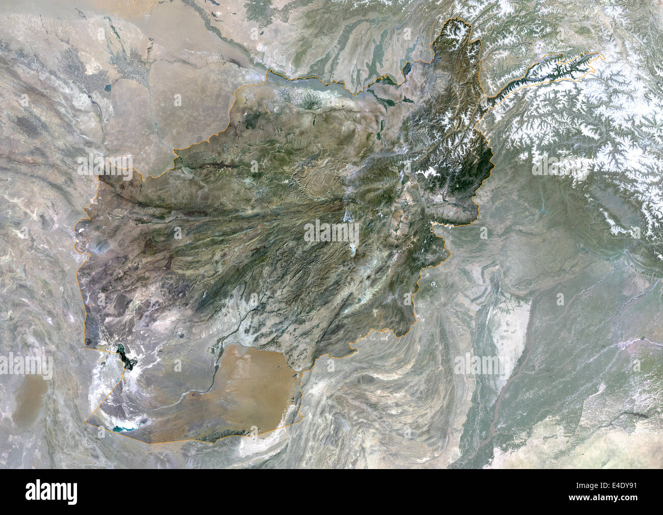Middle east satellite map hi-res stock photography and images - Alamy