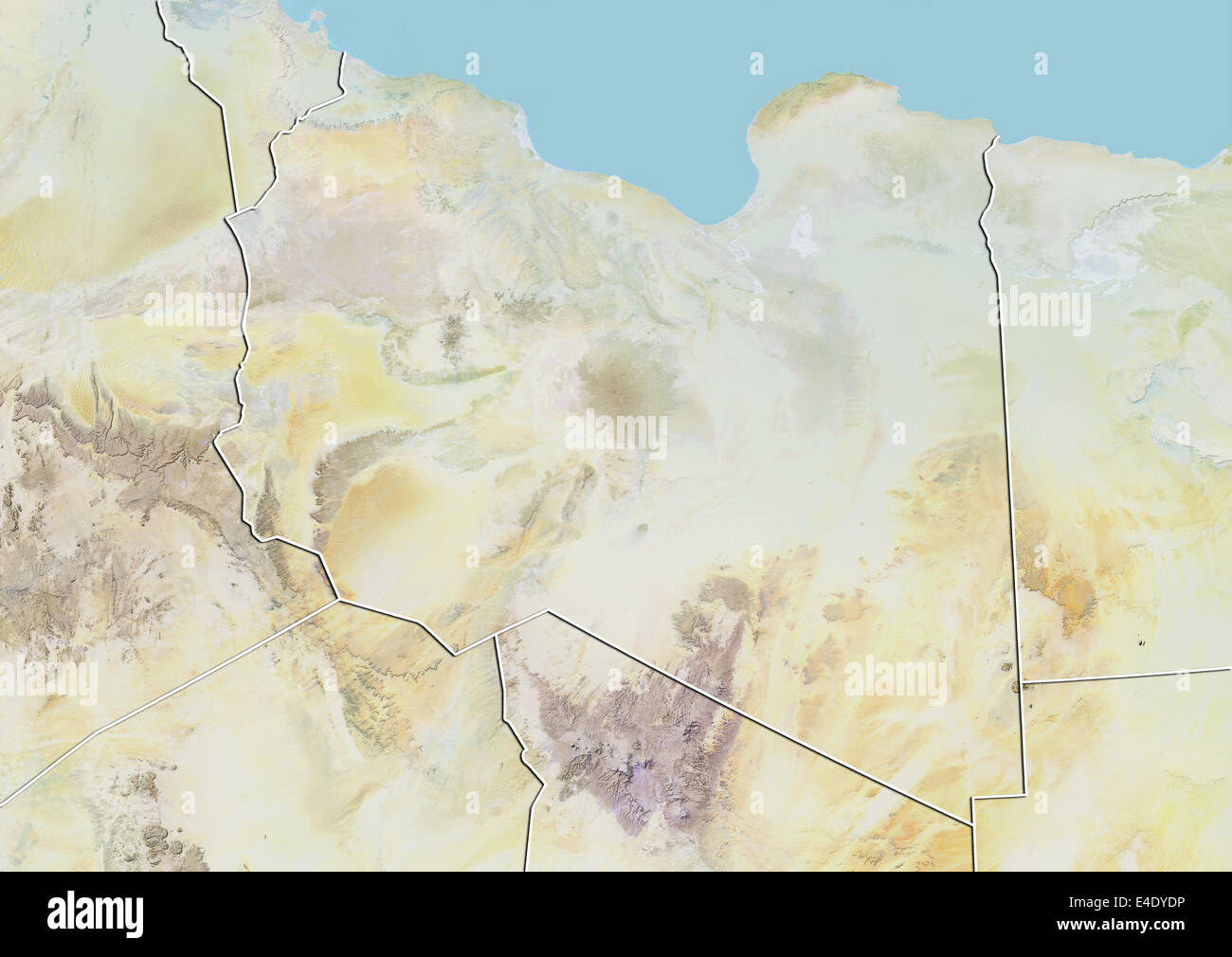 Map Libya High Resolution Stock Photography and Images - Alamy
