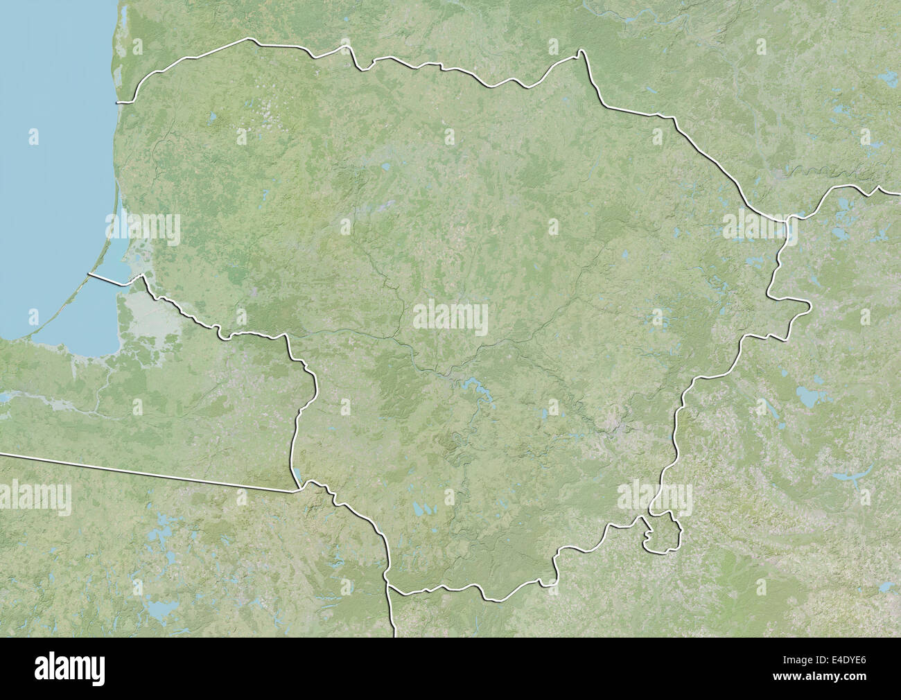 Lithuania baltic sea aerial hi-res stock photography and images - Alamy