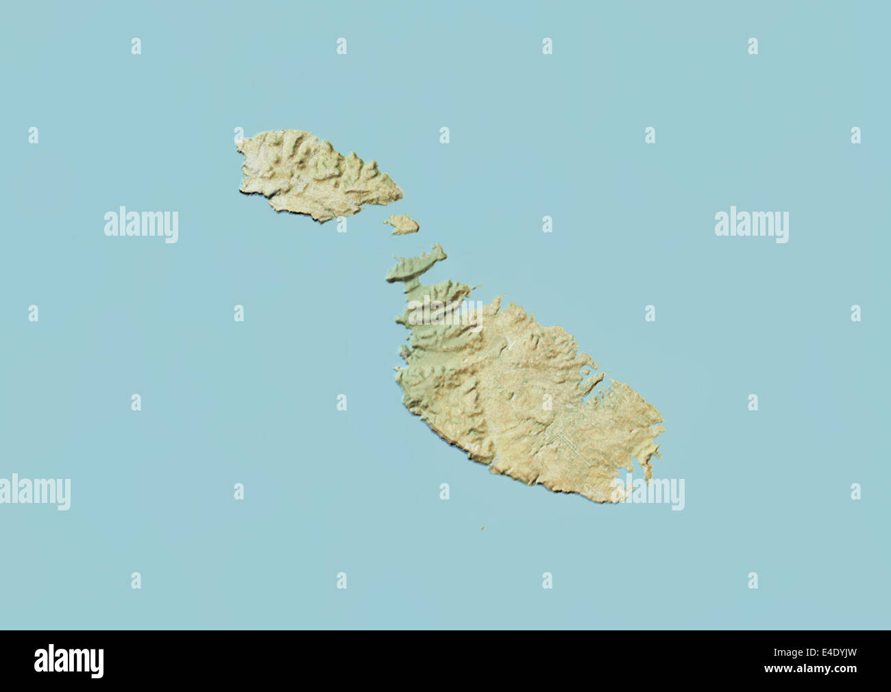 Mediterranean coastline map hi-res stock photography and images - Alamy