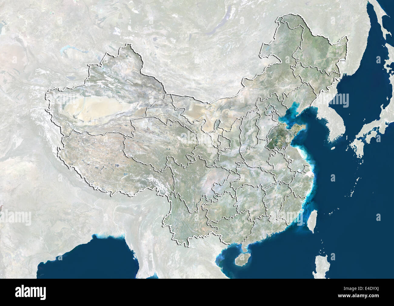 Shandong map hi-res stock photography and images - Alamy