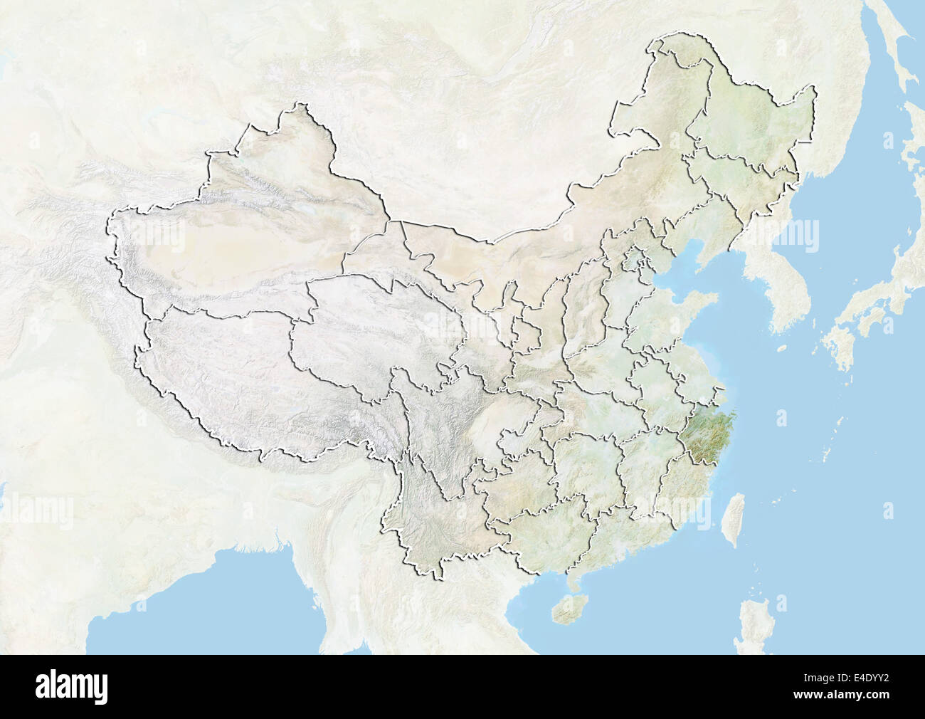 Map zhejiang province china hi-res stock photography and images - Alamy