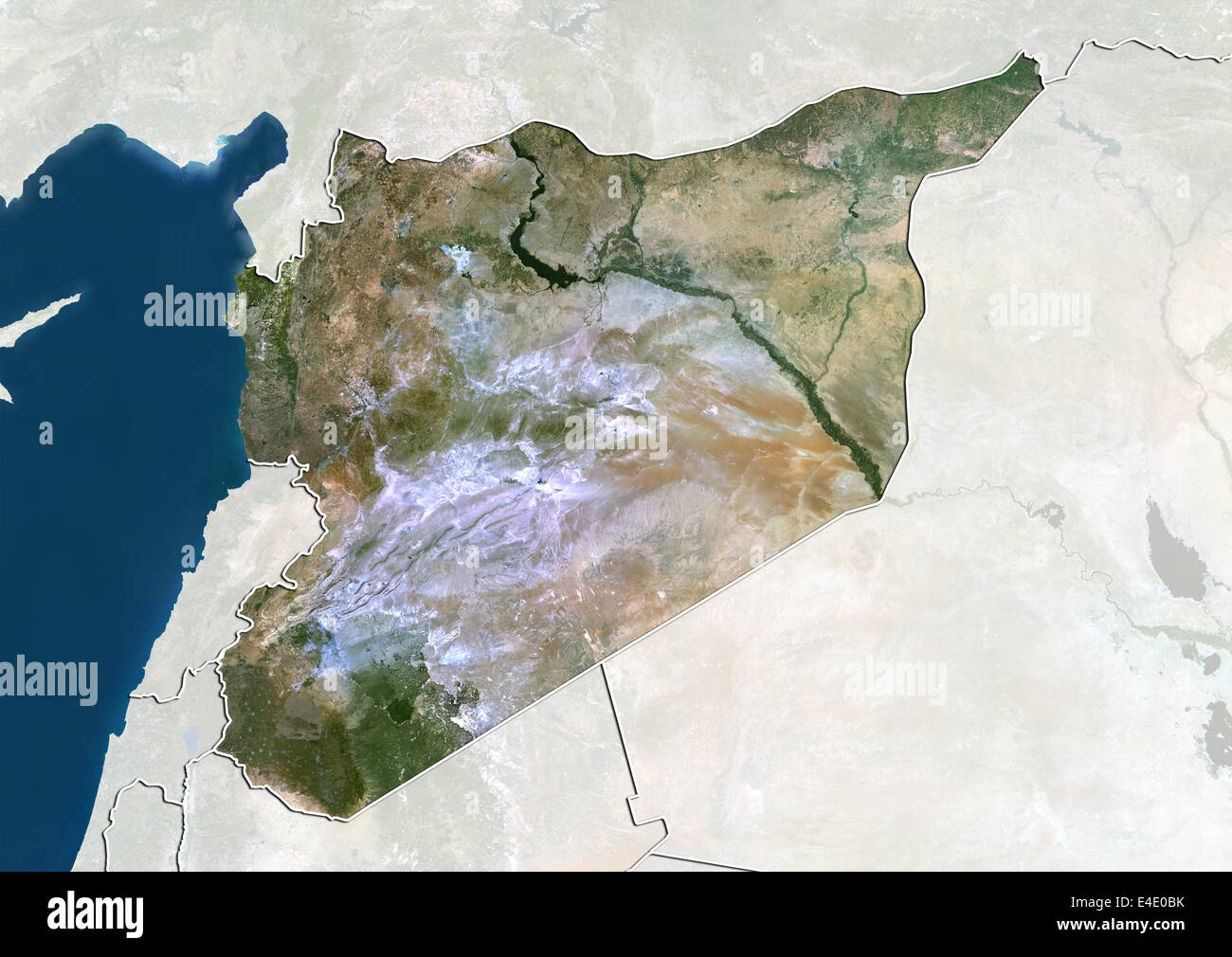 Map of aleppo hi-res stock photography and images - Alamy