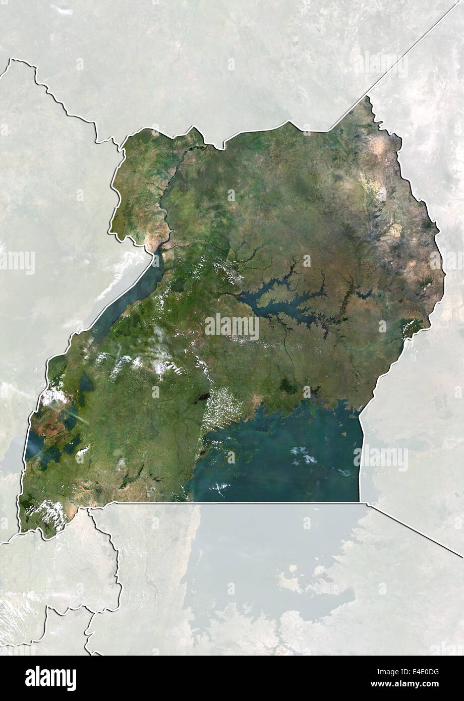 Map of kampala hi-res stock photography and images - Alamy