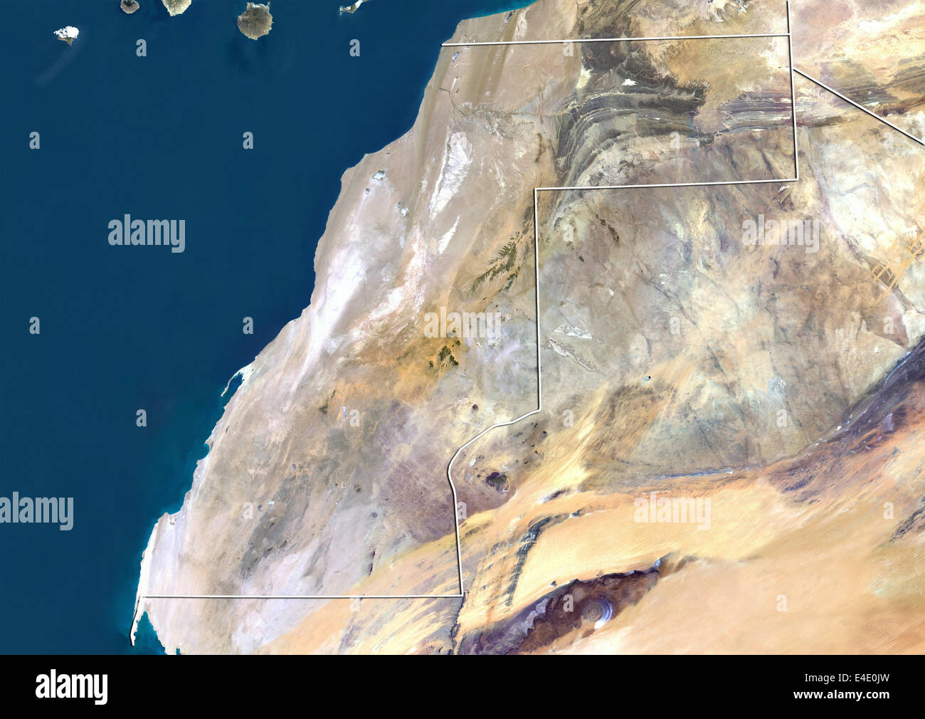 Sahara Desert Satellite Image High Resolution Stock Photography and ...