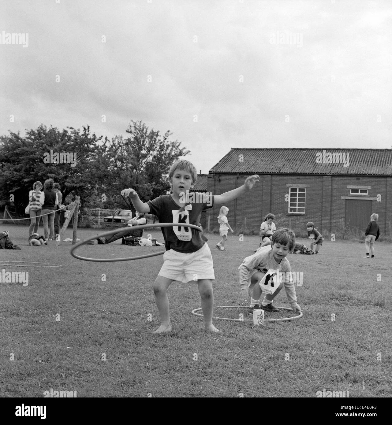 1980s Children Playing Outside High Resolution Stock Photography and ...