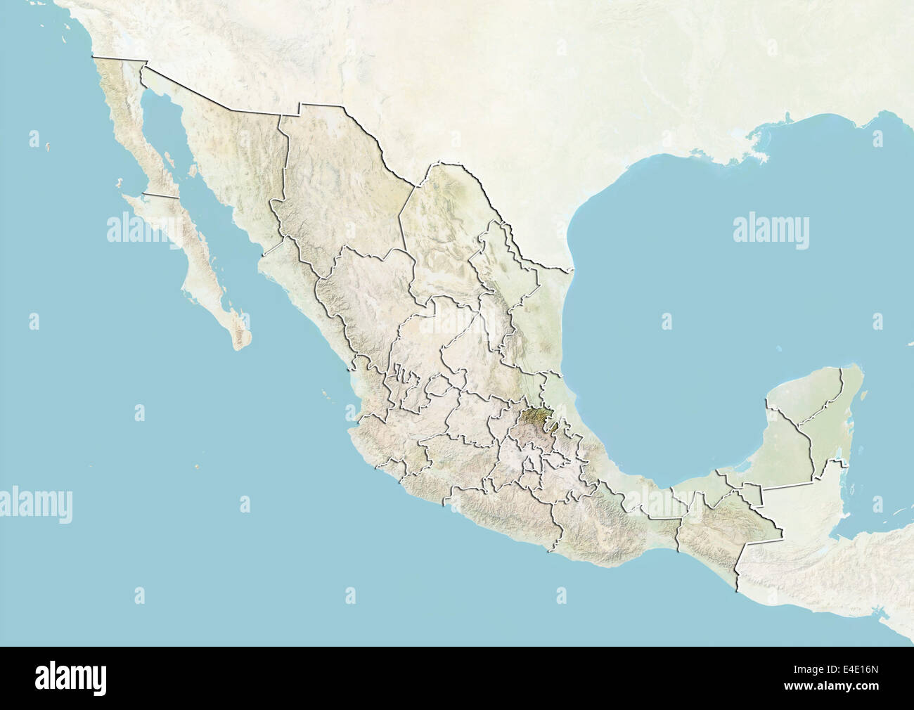 Hidalgo map hi-res stock photography and images - Alamy
