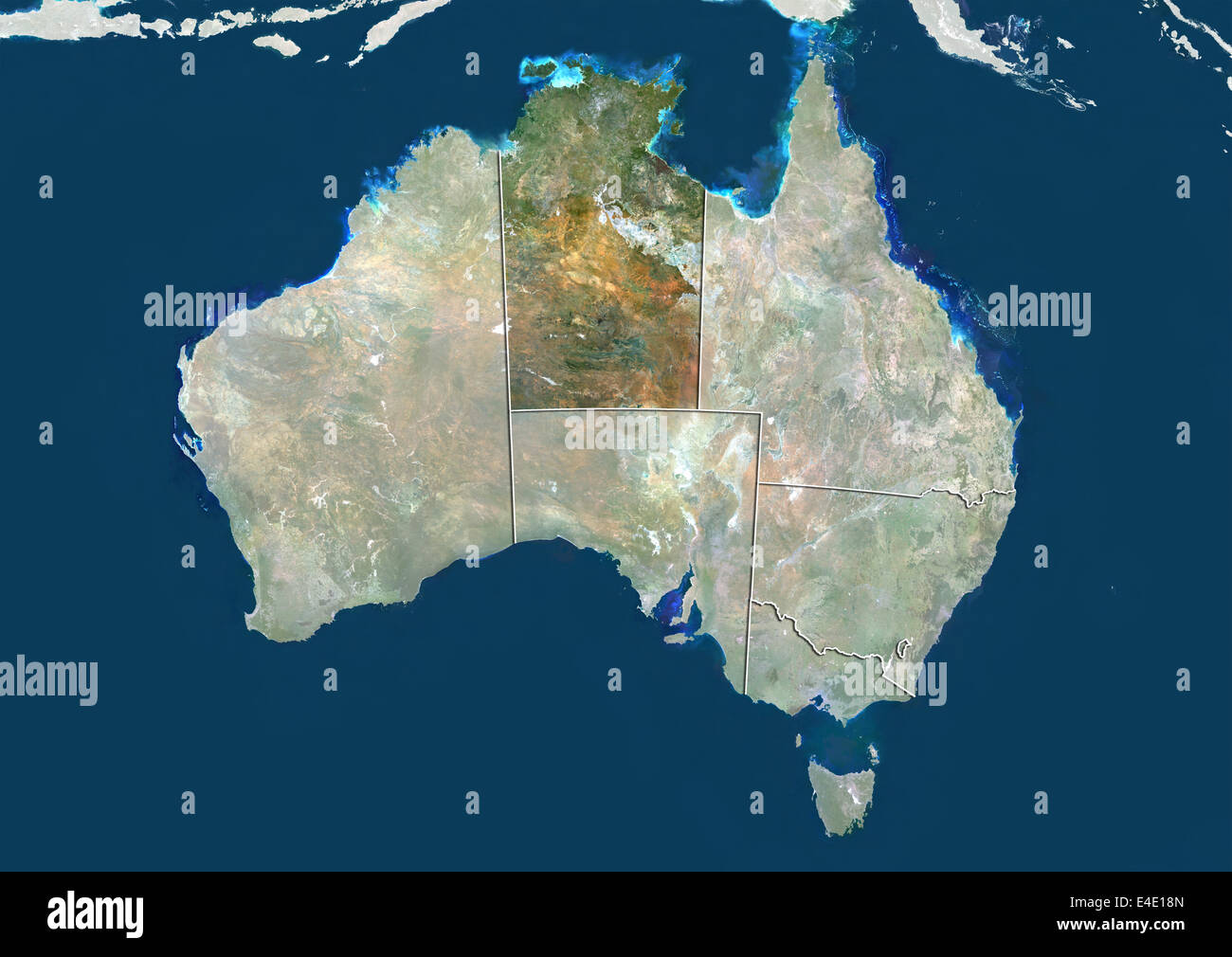 Darwin australia map hi-res stock photography and images - Alamy