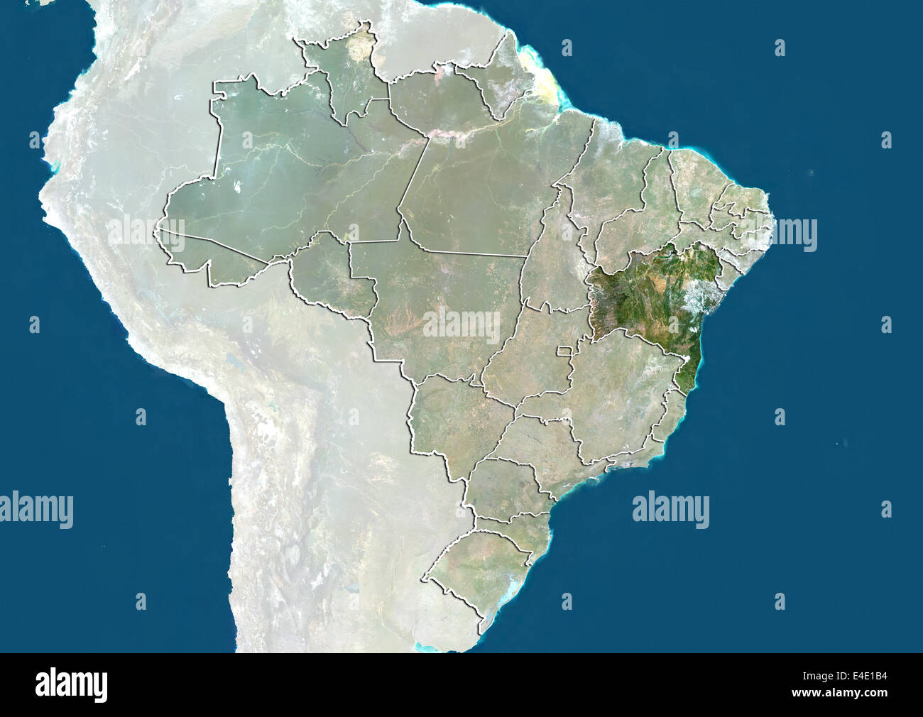 Bahia Map High Resolution Stock Photography and Images - Alamy