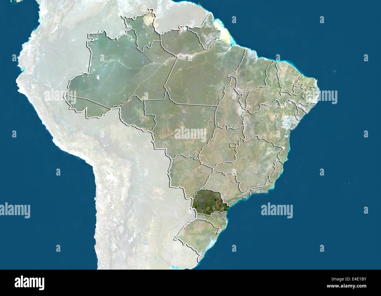 Map of curitiba hi-res stock photography and images - Alamy