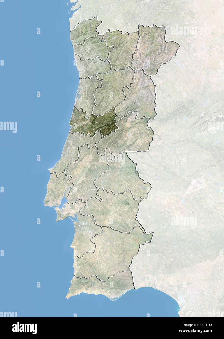 Map of coimbra hi-res stock photography and images - Alamy