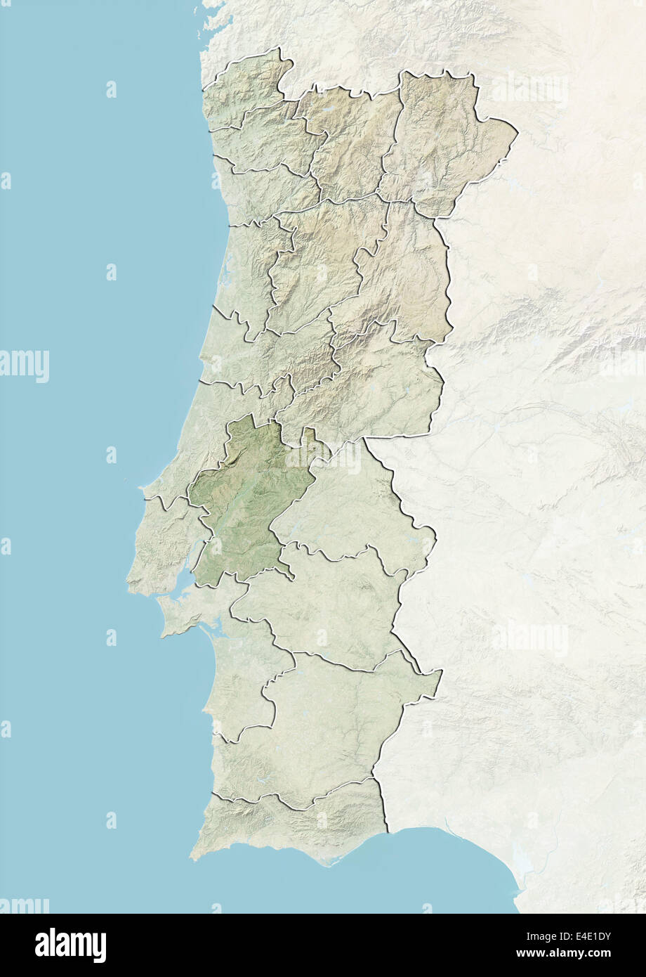 Santarem map hi-res stock photography and images - Alamy