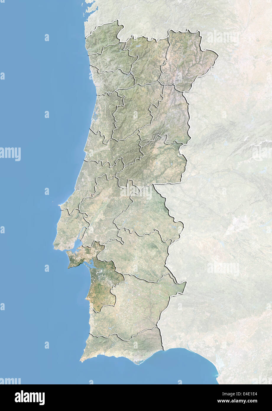 Map of setubal portugal hi-res stock photography and images - Alamy