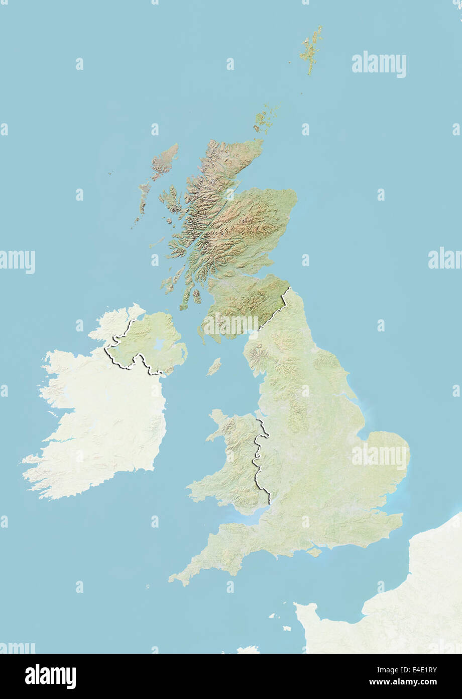 Scotland map orkney hi-res stock photography and images - Alamy